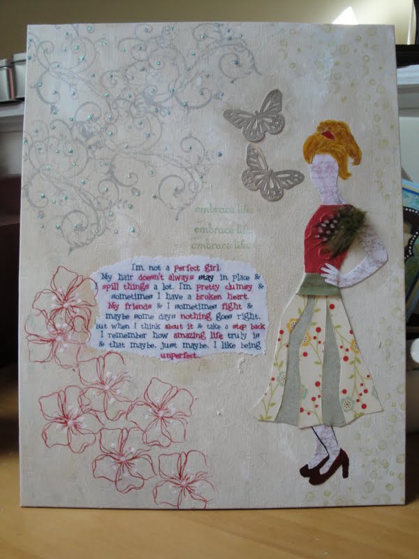 Taken Wings: Collage Couture