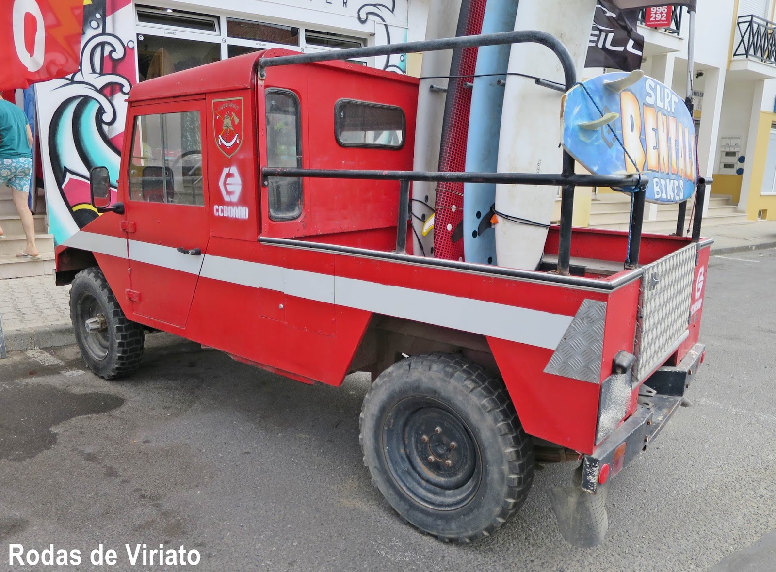 Jipe UMM 4x4 modelo G. E. 5000 da A. M. Cunha