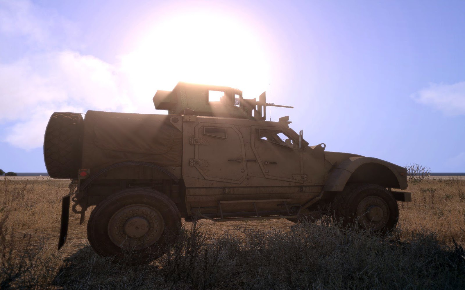 MRAP Hunter に銃座をあたえる Arma 3 の Hunter GPK Kit System アドオン | 弱者の日記 ...