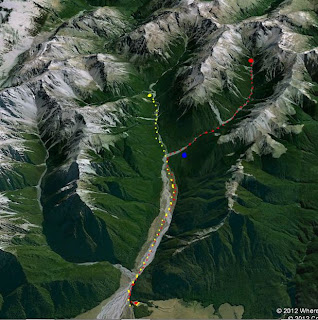 Tramping/hiking in New Zealand: Hawdon valley