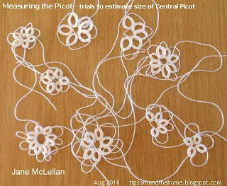 muskaan's T*I*P*S: The picot stands tall