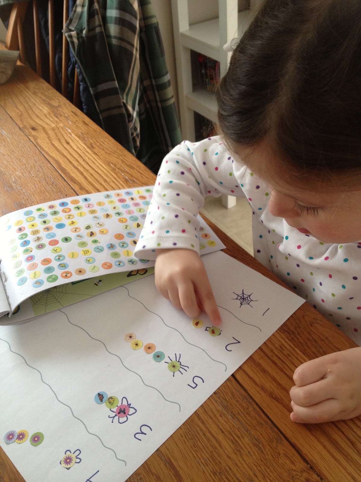 Take Time for Today: Toddler Math Worksheet