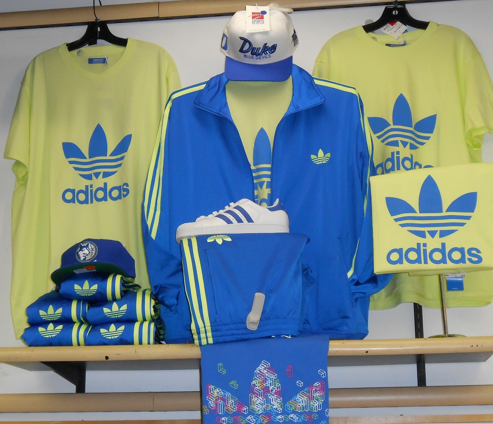 Mr. Alan's...since 1974: adidas Spring Colors! Neon and Blue at Mr. Alan's!