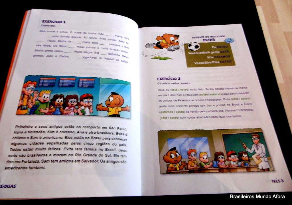 Vamos falar português – Volume 1 – Publieditorial – Brasileiros Mundo Afora