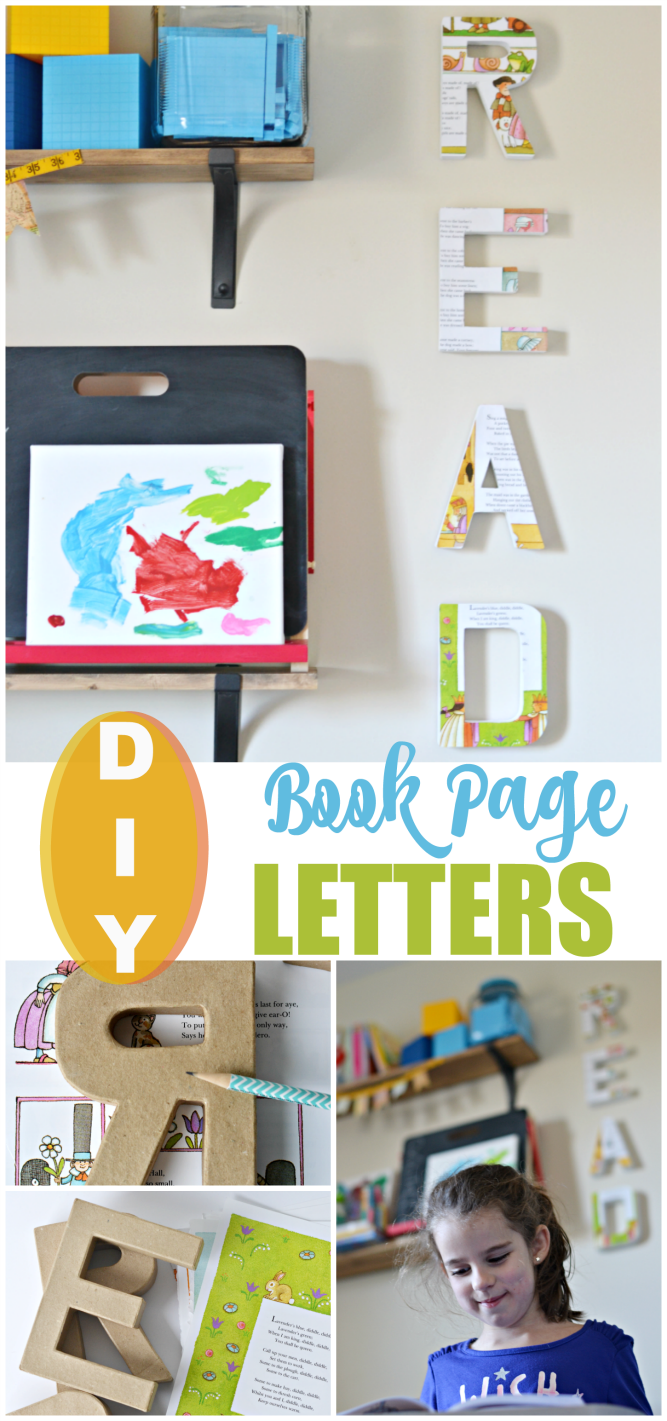 The Life of Jennifer Dawn: DIY: Letter Wall Decor