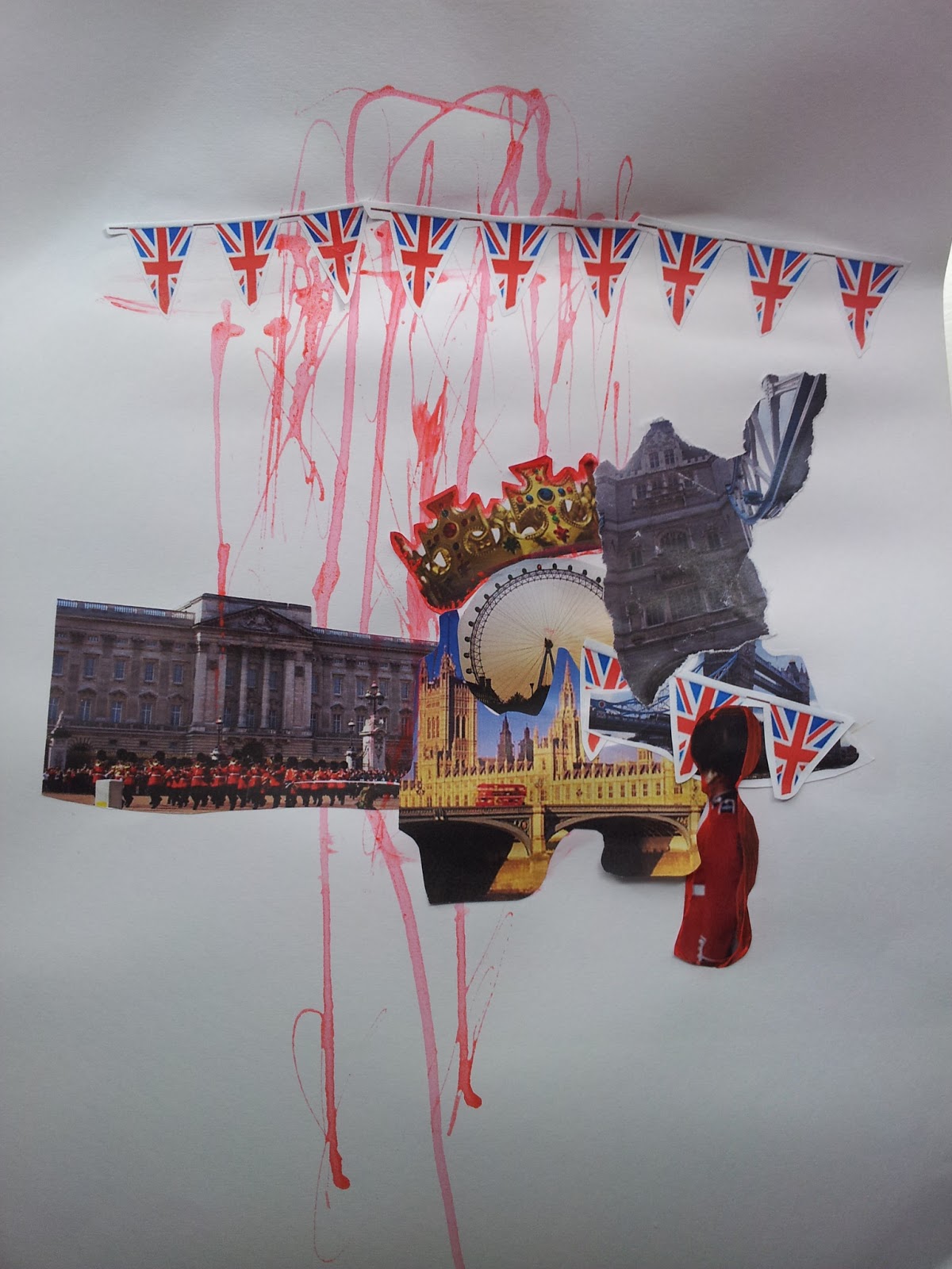 Graphic Designer: British Culture collage