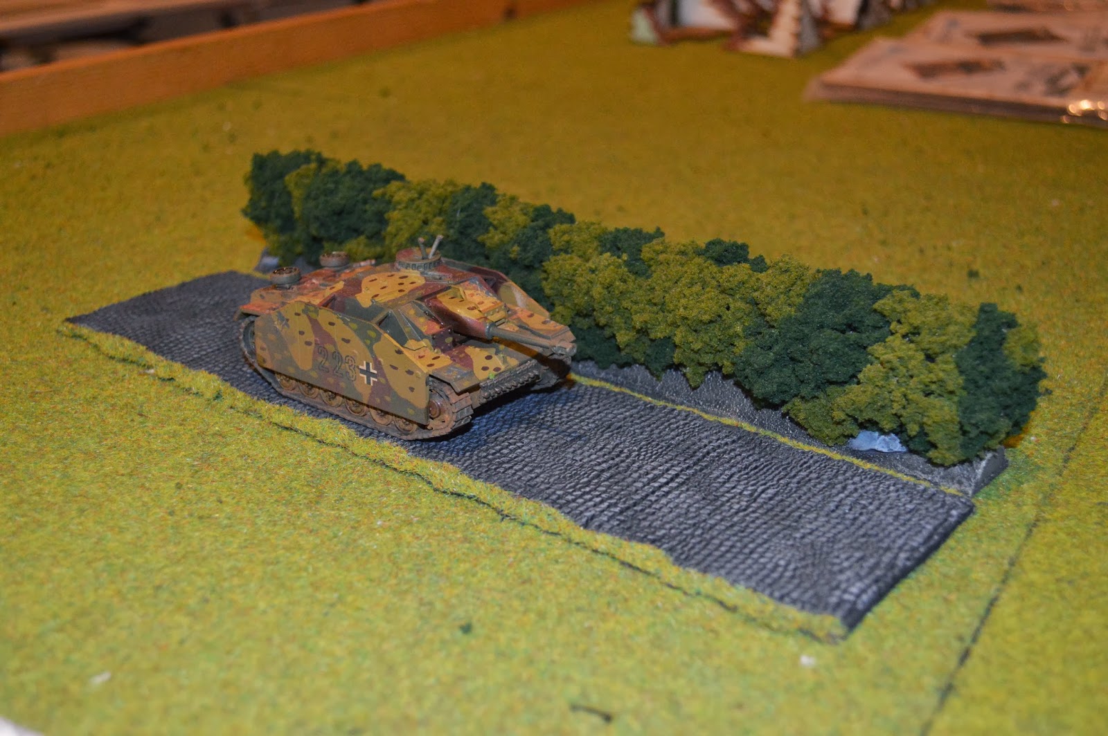 Jay's Wargaming Madness: Making Bocage For 28mm World War 2