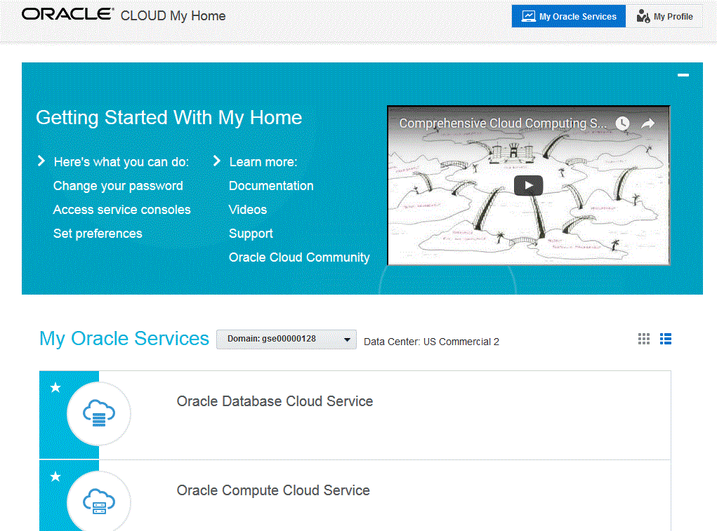 Oracle Cloud Solutions News: My Home (New) Page
