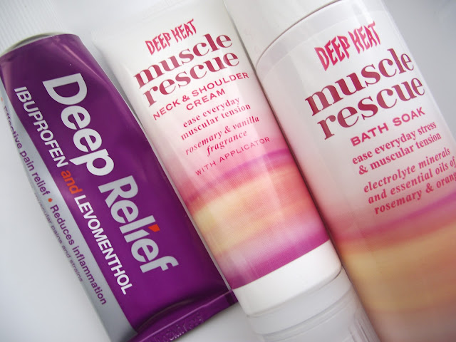 Beauty In The Mirror: Deep heat / Muscle Rescue