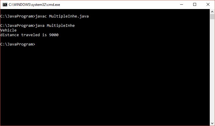 Java 22 Write A Program In Java To Demonstrate Implementation Of Multiple Inheritance Using