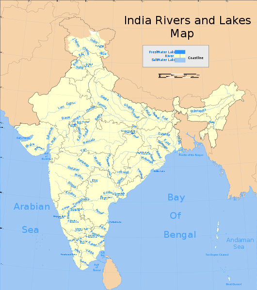 river system in india and it's eefect on people's lives