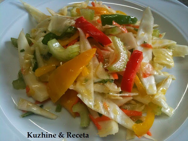 Kuzhine - Receta: Sallate lakre me zarzavate te ndryshme