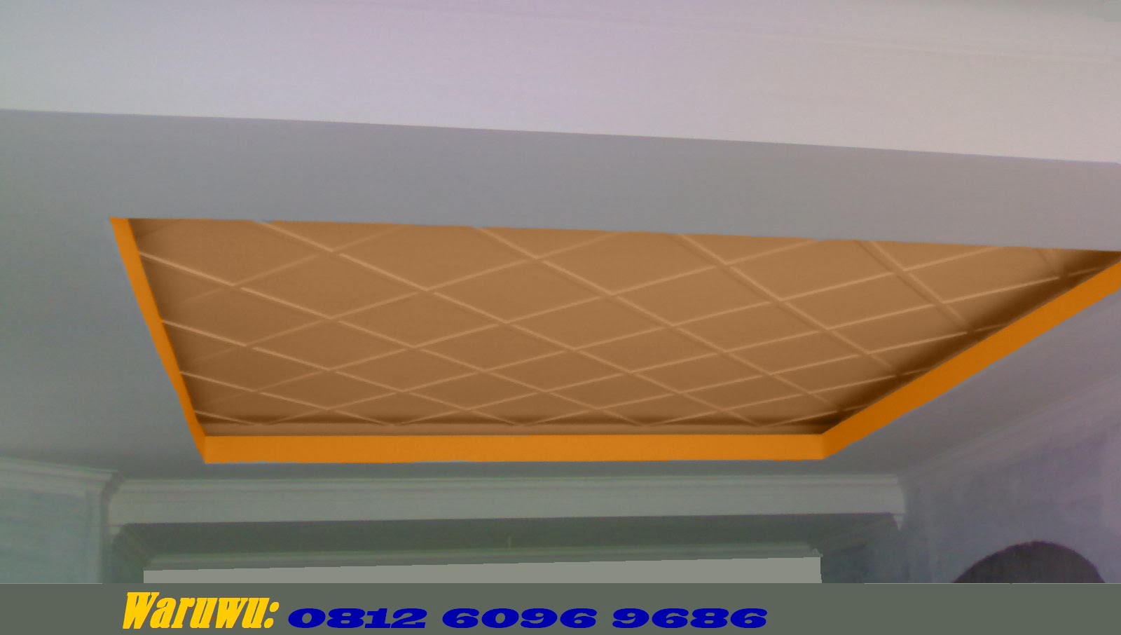 Gypsum Plafond Pematang Siantar: Plafond gypsum motif terbaru