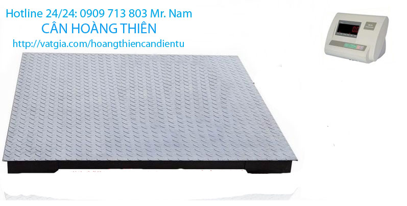 Cân sàn điện tử Yaohua YHT3 10 tấn tốt nhất
