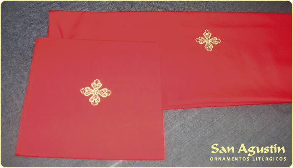 San Agustin Ornamentos Litúrgicos - Argentina: Juegos de cubre cáliz y ...