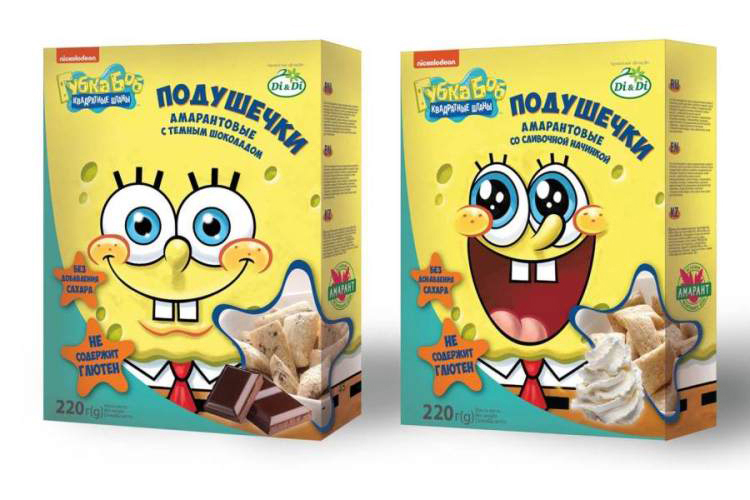 NickALive!: NVCP To Launch "SpongeBob SquarePants" Health Food Snack ...