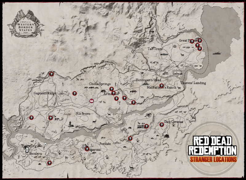 The Forgotten Gammer Mapas De Red Dead Redemption