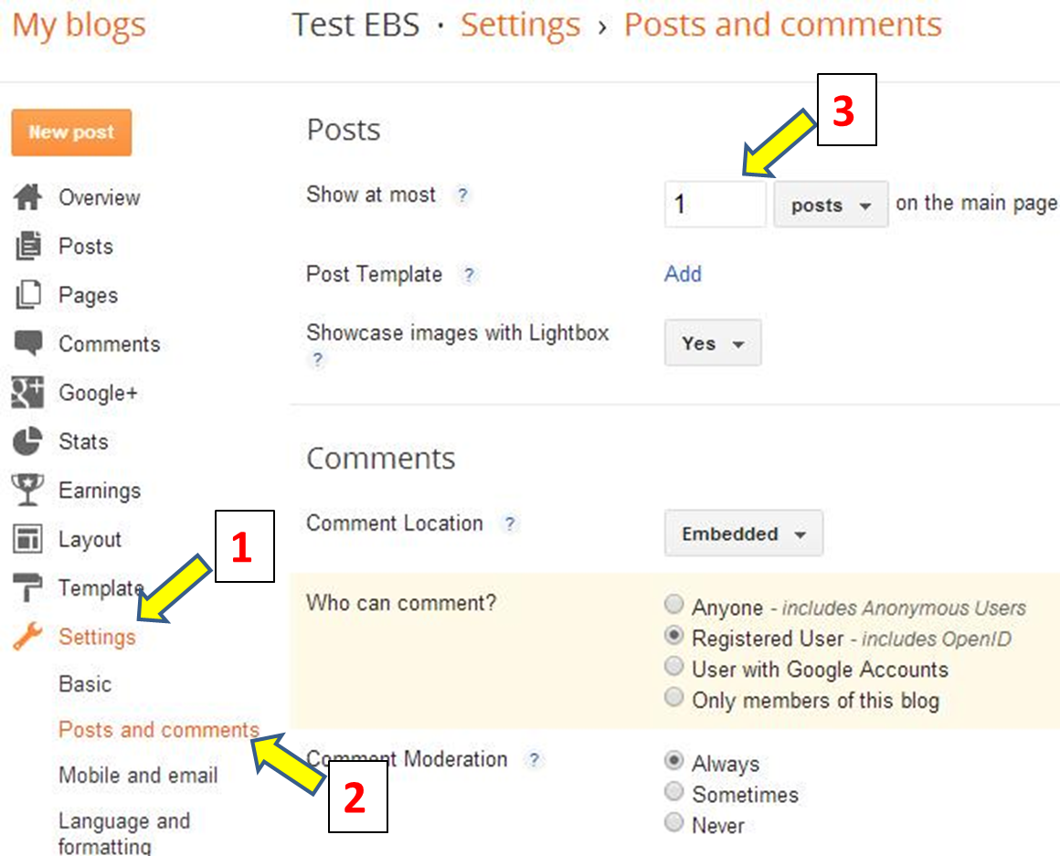 How To Create A Blog | Course - 3 | Basic Settings | Easy Blogger Stuff