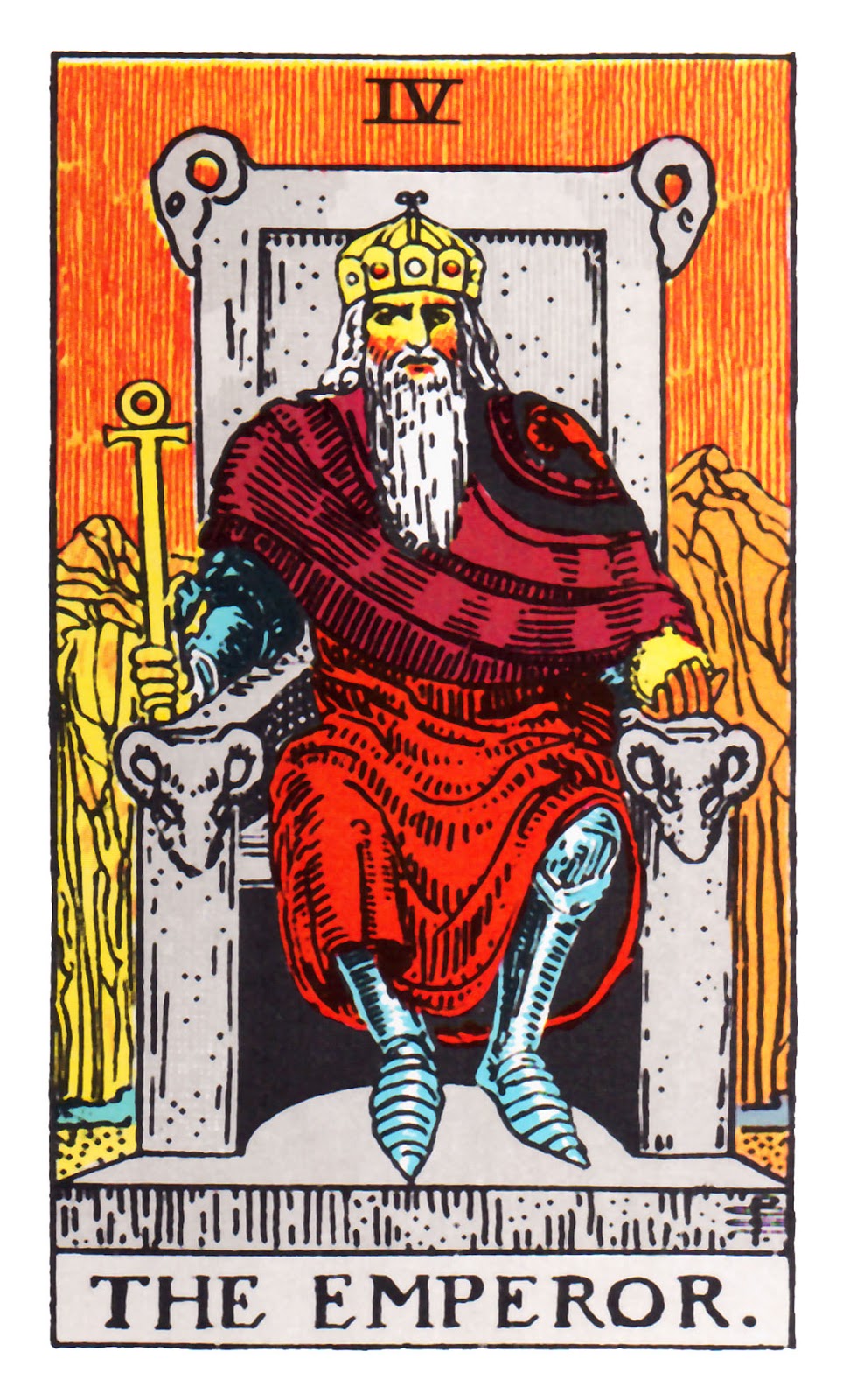 O Tarot: Arcanos Maiores - IV O Imperador | Sob o Luar