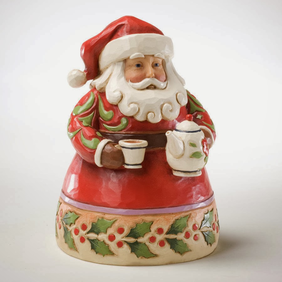 Relevant Tea Leaf: Santa Drinks Tea!