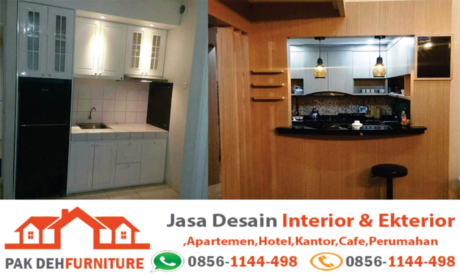 Interior Kitchen set di Kayumanis Bogor
