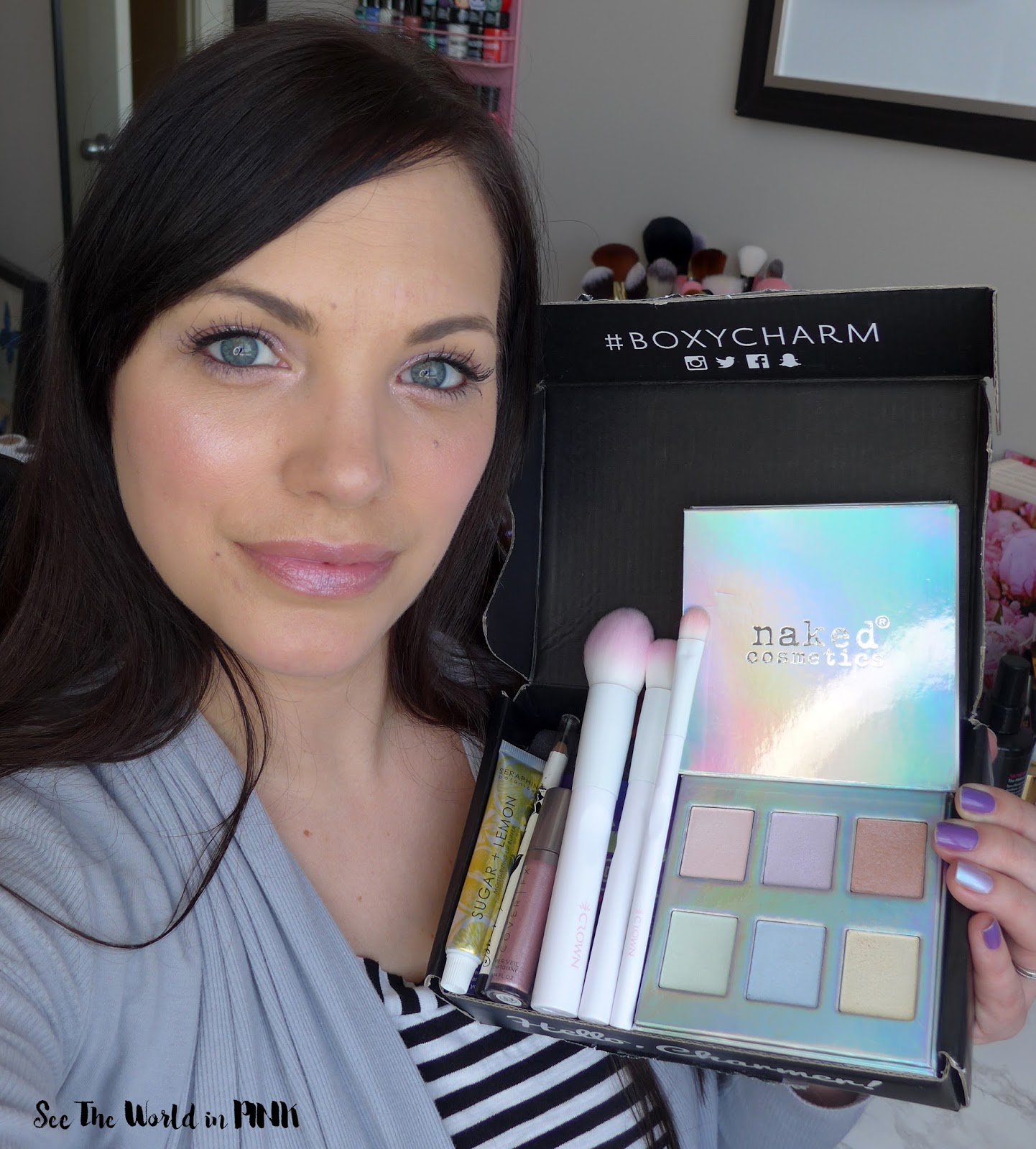 February 2018 Boxycharm - Unboxing, Review, and Full Make-up Look ...