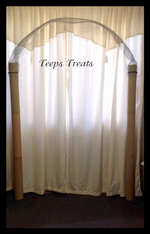 Teeps Treats: how to make a paper mache archway