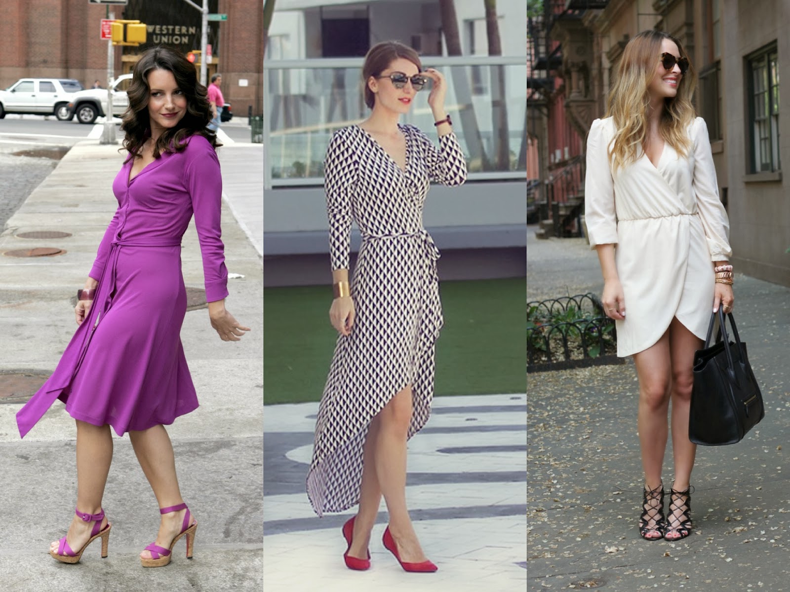 The Fashion Guide Blog : The wrap dress.