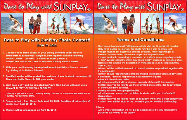 The Coolest Sunblock in Town: SUNPLAY's SPF 130! | Drowning ...