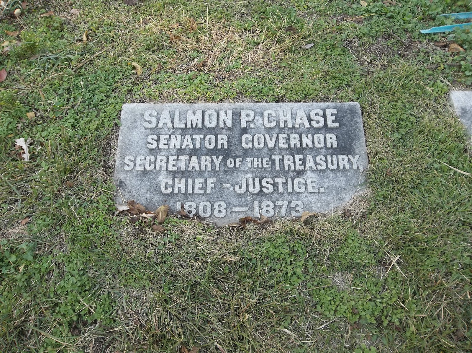 Travels of a Hobgoblin Taphophile: Salmon P. Chase - Spring Grove Cemetery