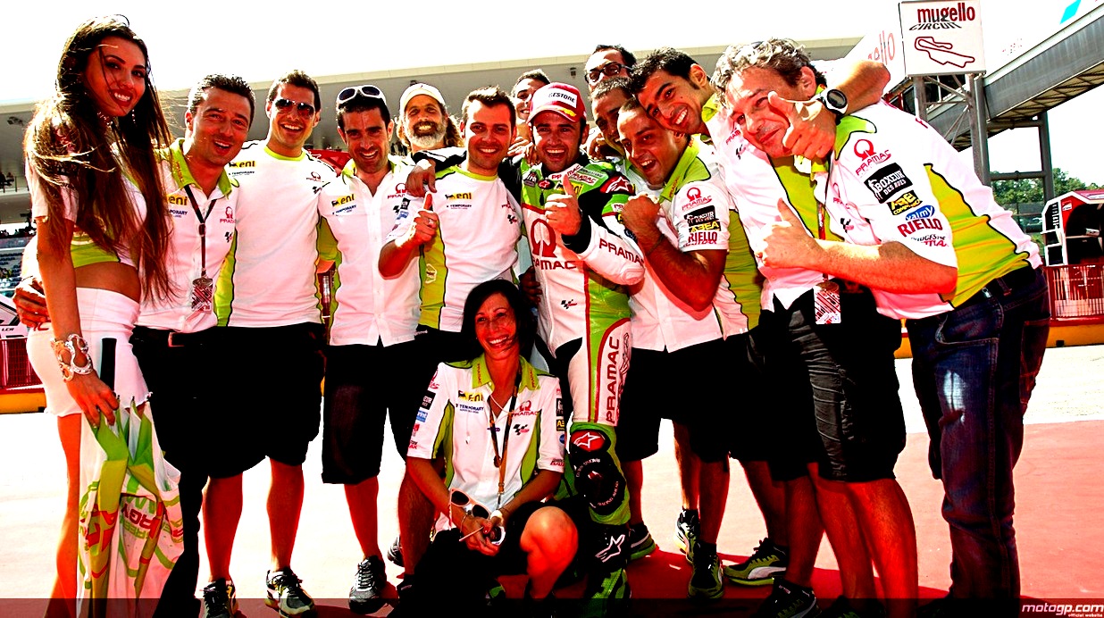 PRAMAC DUCATI MOTOGP TEAM 2012 CREW SHIRT | motogpf1store.com