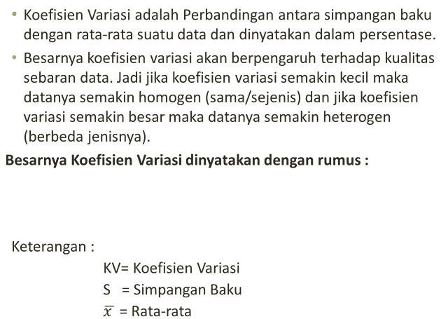 Tema: Koefisien Variasi dan Zscore