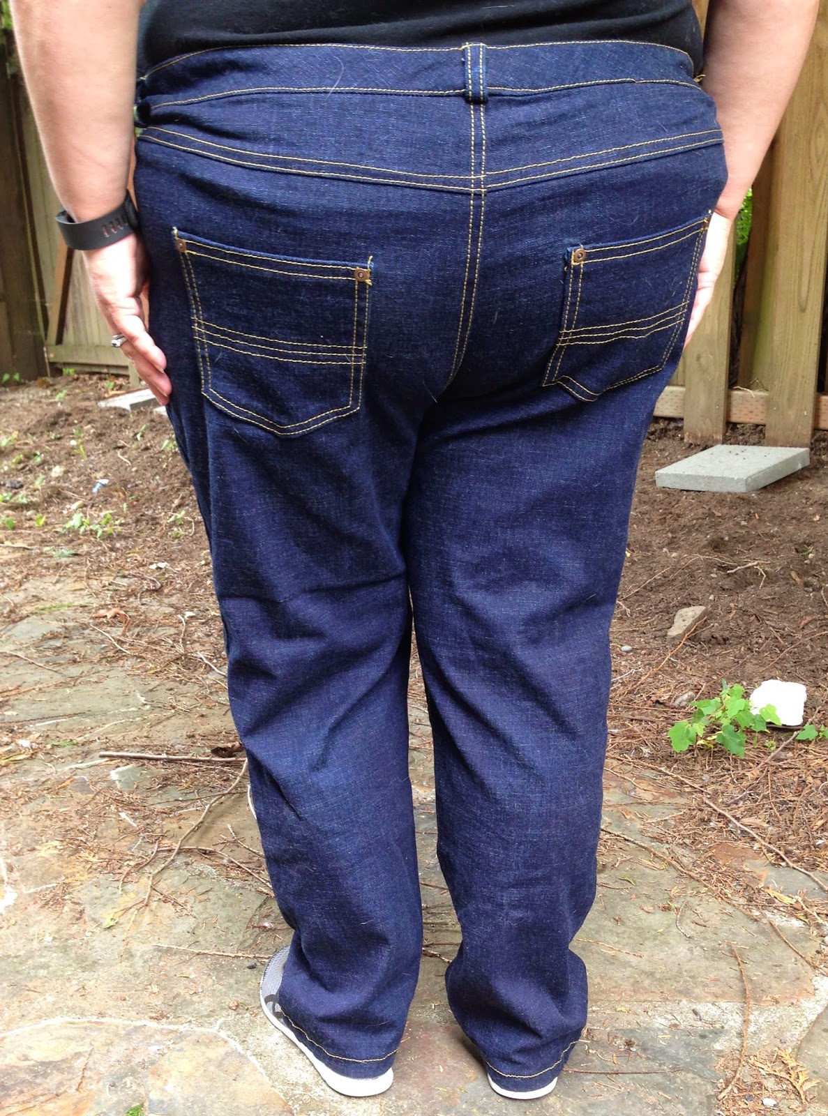 happilycaffeinated: Finished Project: Burda 6951 (Plus size slender pants)