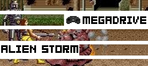 Boxed Pixels: Mega Drive Review - Alien Storm (Game 135)