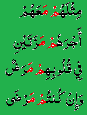 Hukum Tajwid Mim Mati Bertemu Dengan 28 Huruf Hijaiyah - MasRozak dot COM