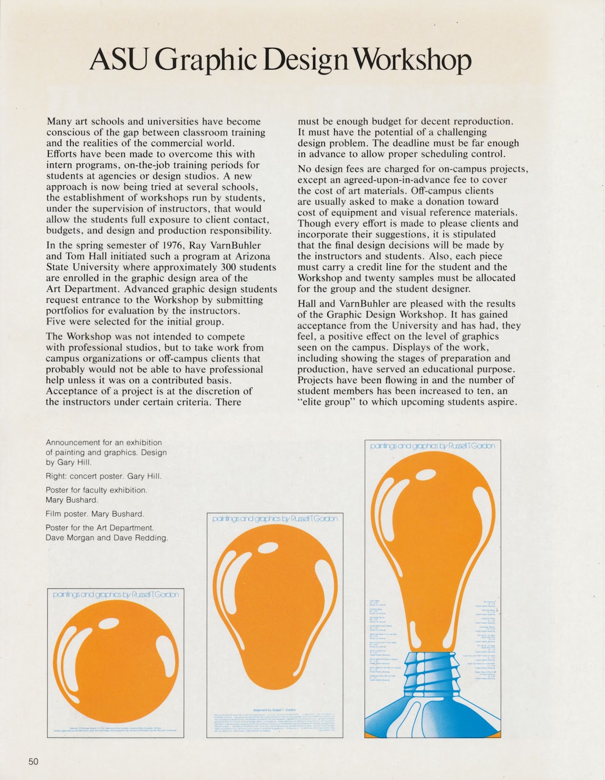 Tenth Letter of the Alphabet: School Days: ASU Graphic Design Workshop