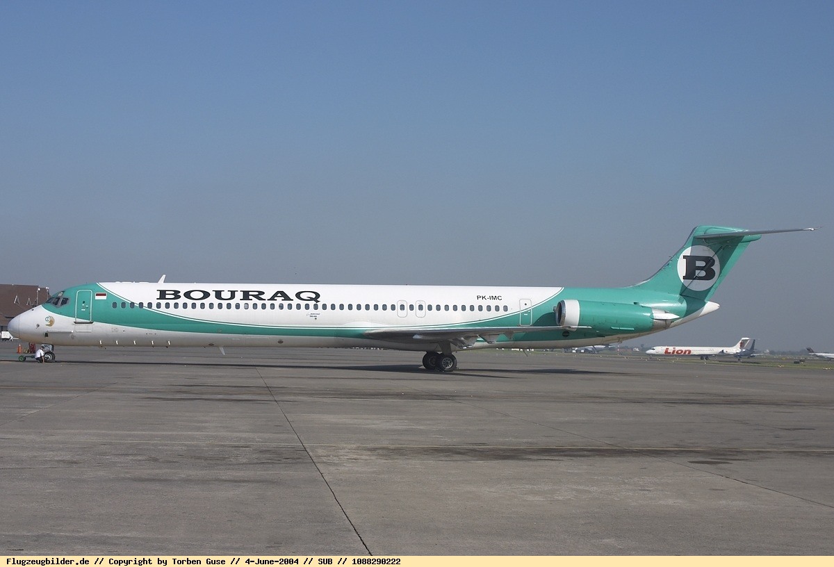 Bouraq Airlines | I Love Planes