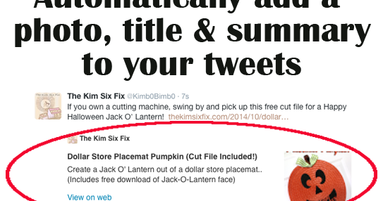 How to Add Twitter Cards to Your Blogger Blog - Kim Six Blogger Support