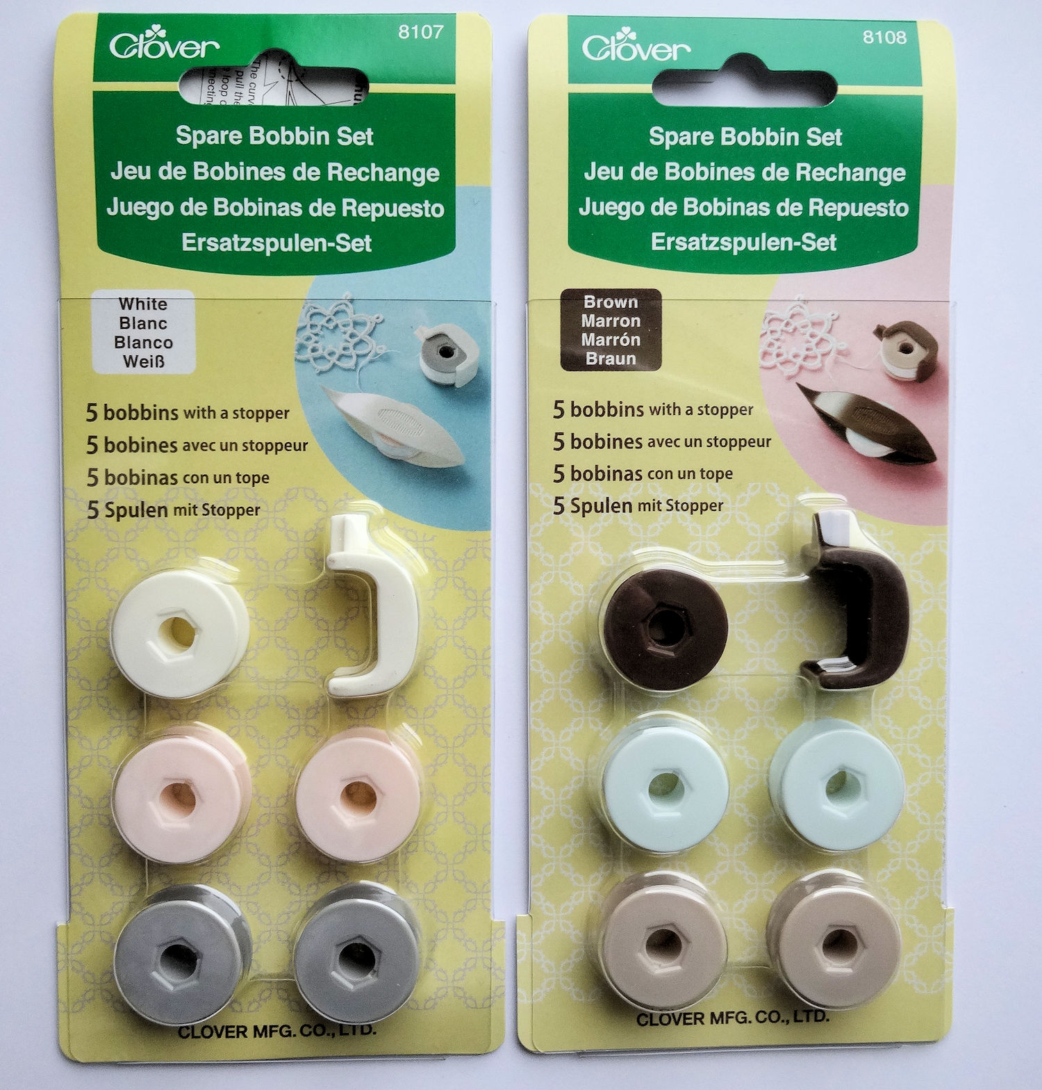Yarnplayer's Tatting Blog: New Clover Bobbin Shuttles and Cases Review