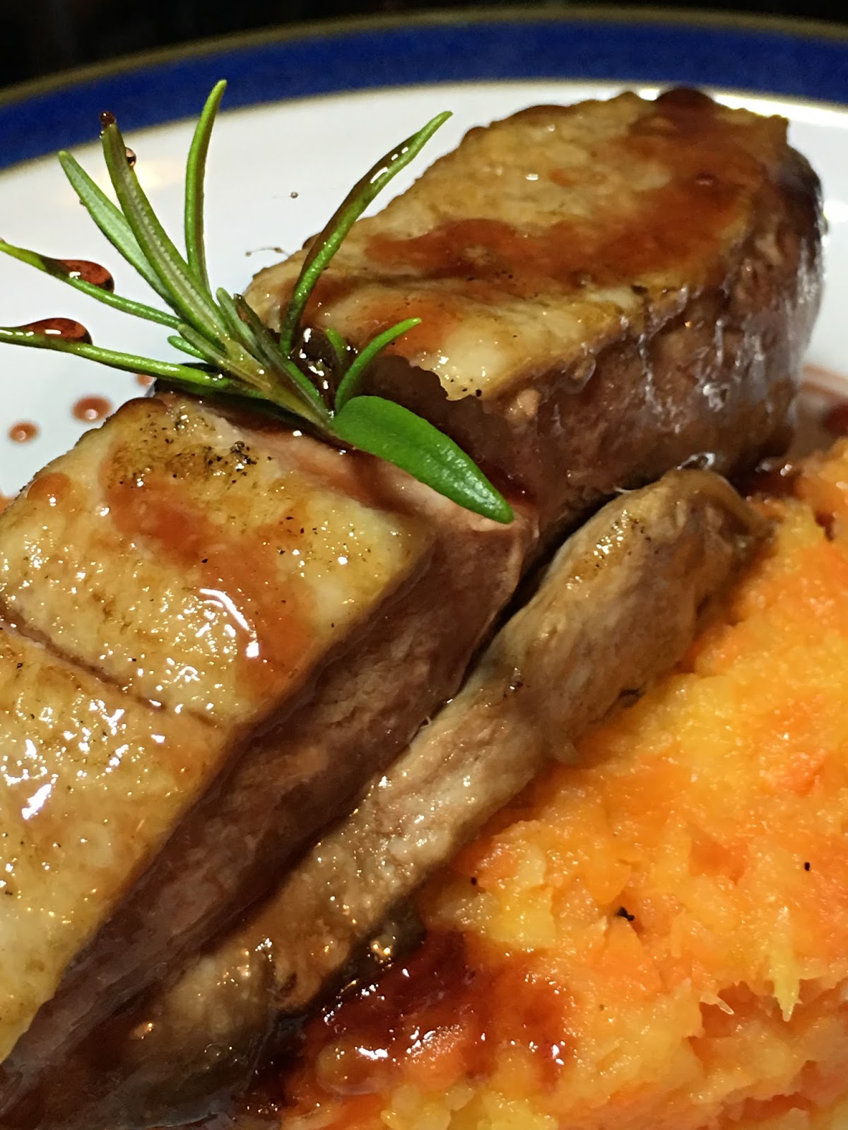 Speedy special supper using frozen "convenience" ingredients. Seared ...