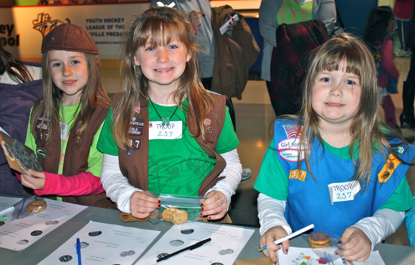 GIRL SCOUTS OF MIDDLE TENNESSEE: Girl Scouts holds cookie rally with ...