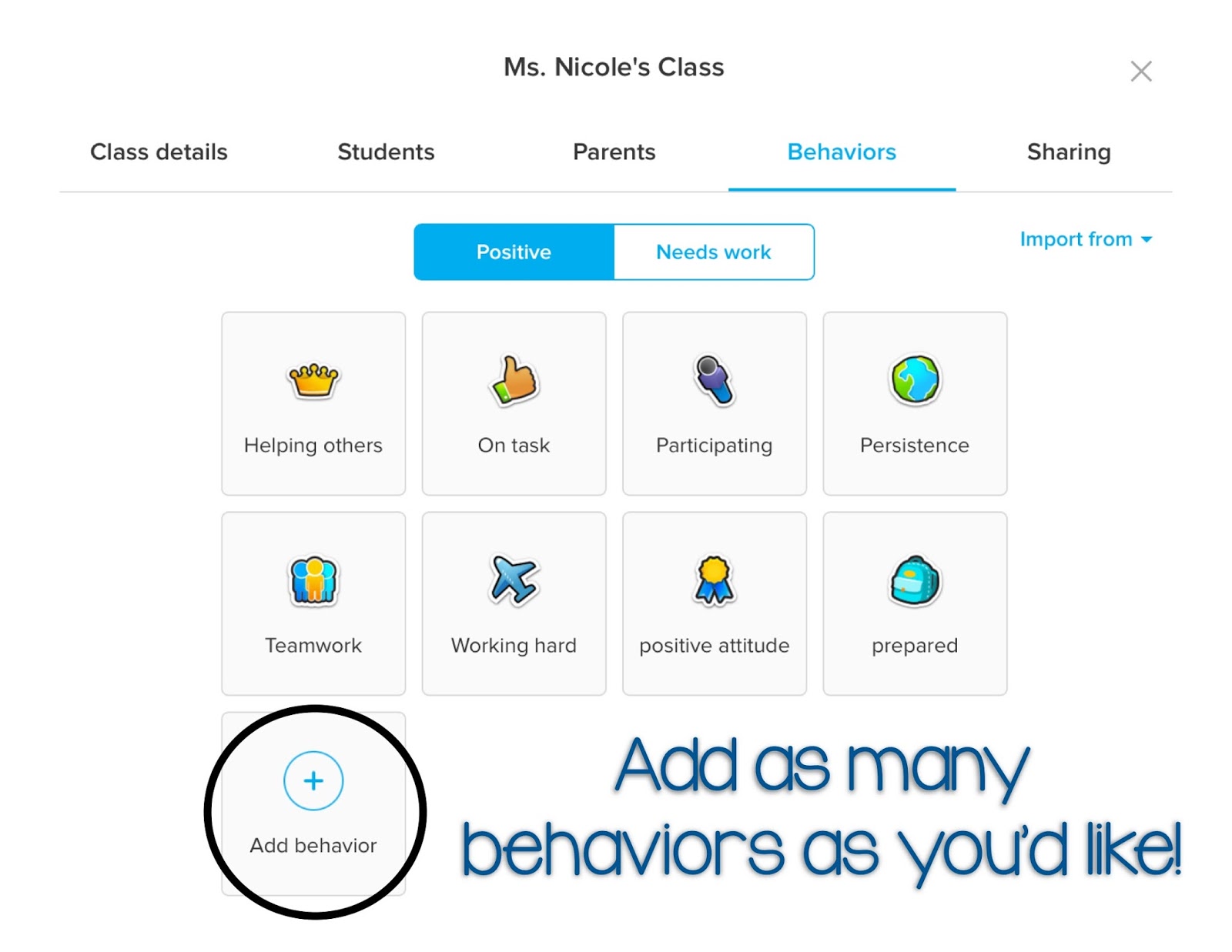 ClassDojo in the Classroom - Today in Second Grade