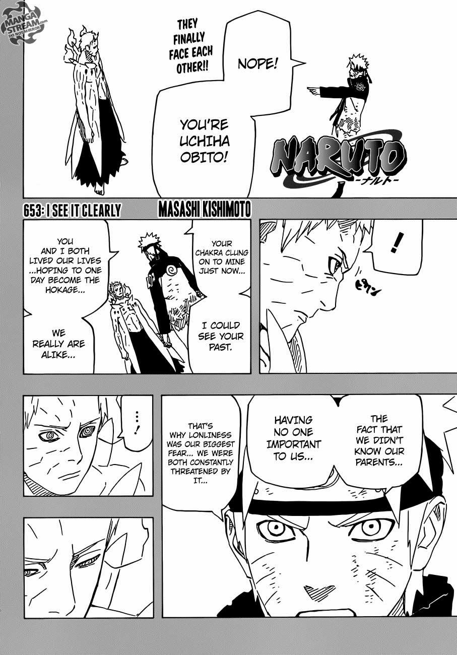 : Naruto 653: Saying it how it is