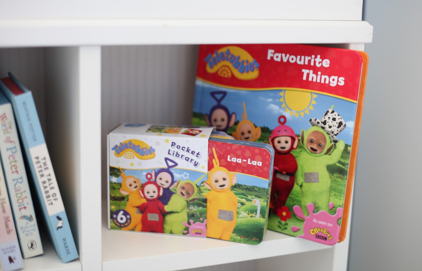 Side Street Style: In our reading nook - Teletubbies