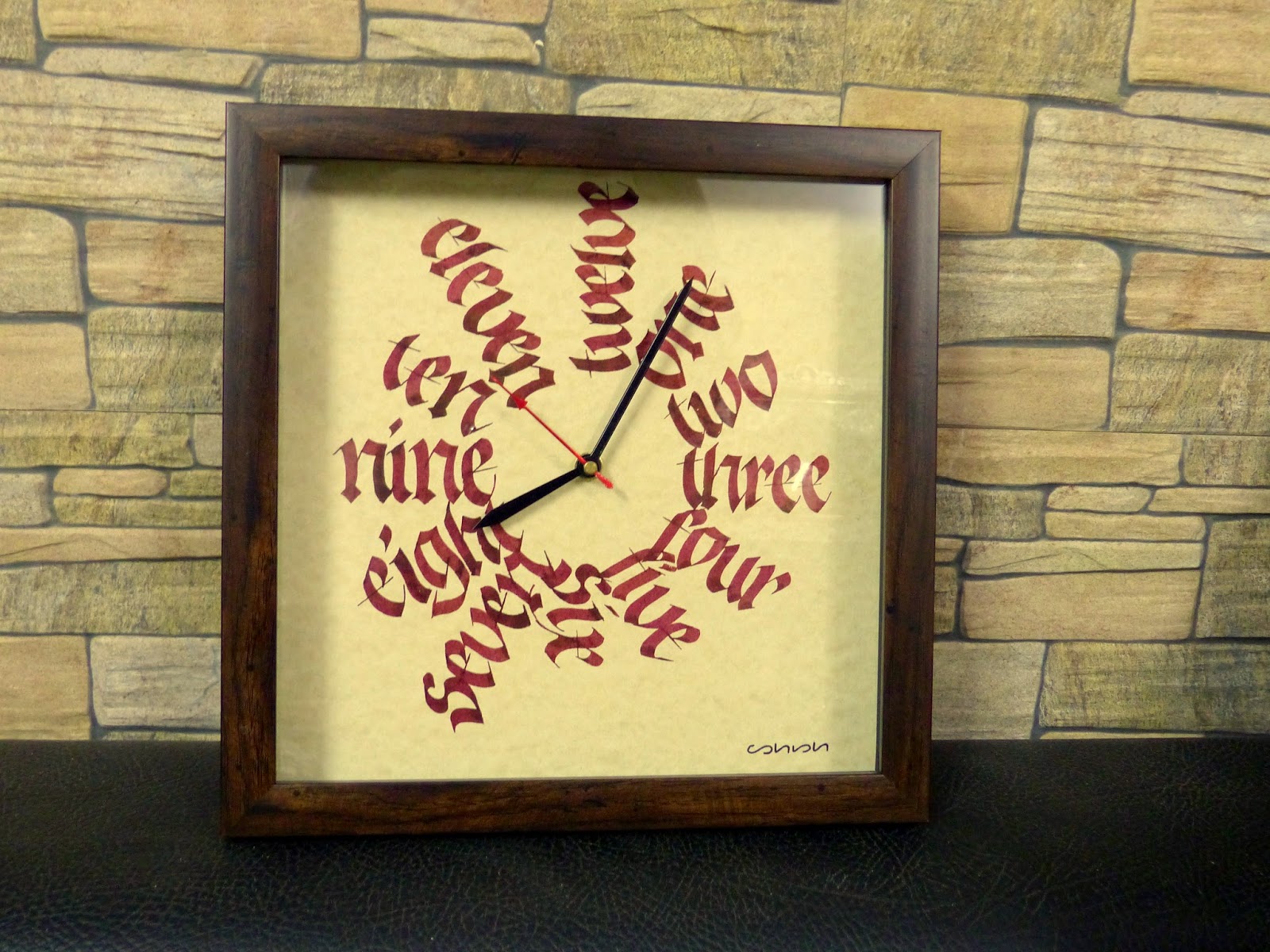 Calligraphy by ashish: Clocks