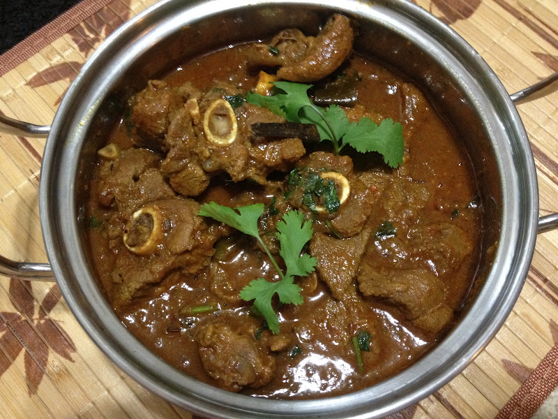 Andhra Mutton Curry - 1