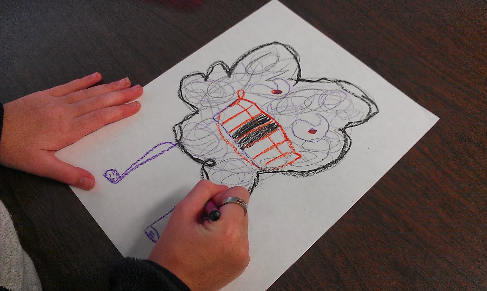 ARTsome! Elementary Art: 4th Grade- Organic Shape Monsters!