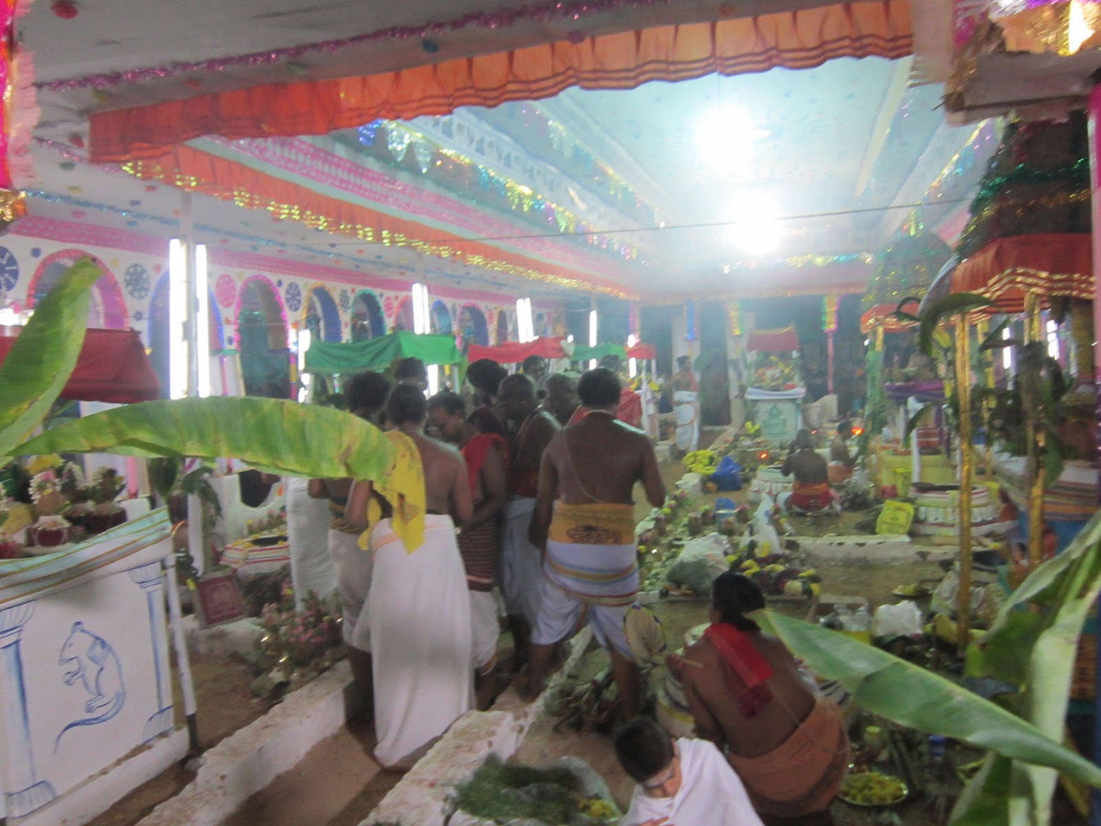 PORUR TIMES: Yagasala pooja was held in Sri Sankara Narayanar Temple ...