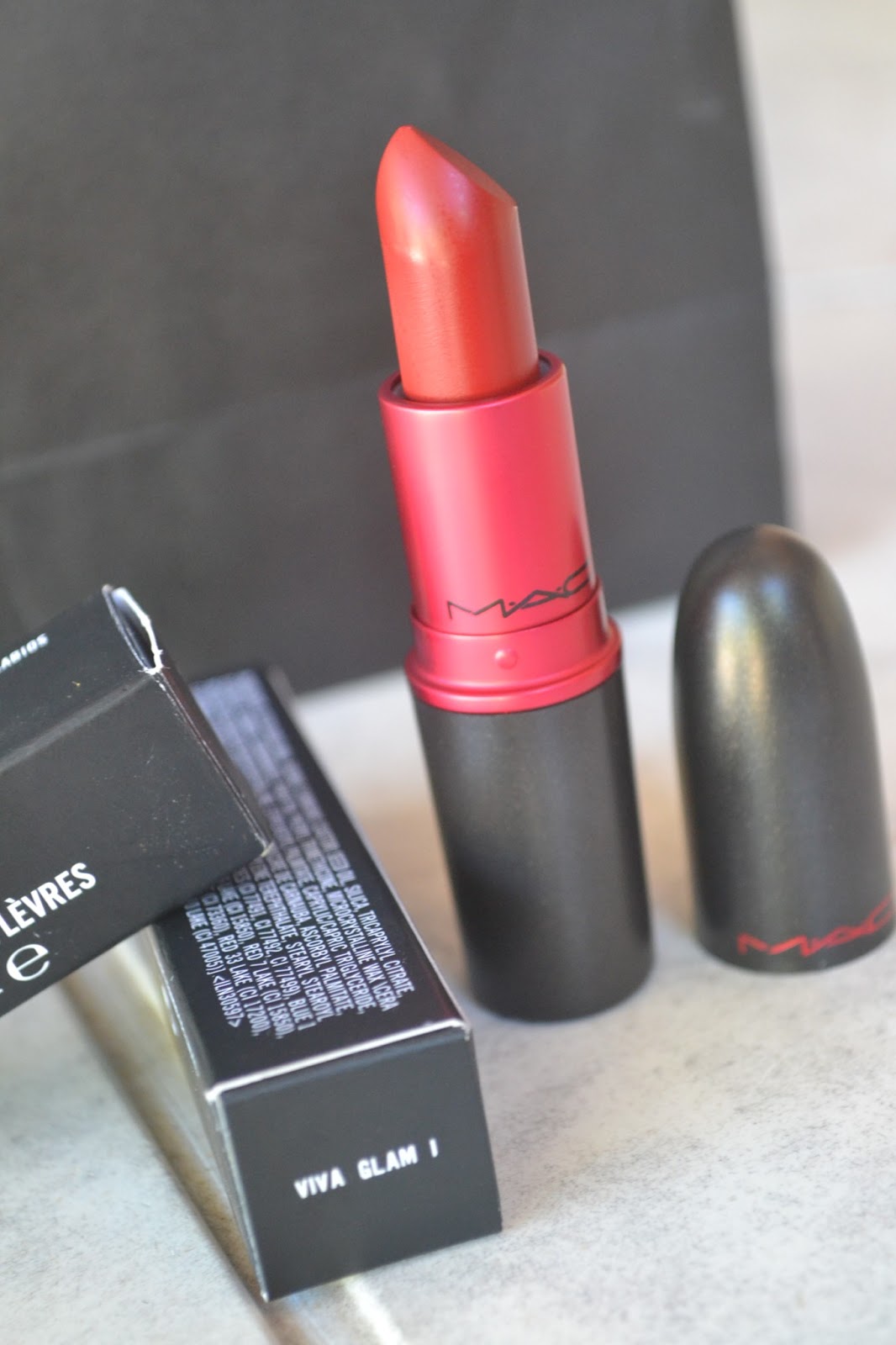 Miaka Frianeza: MAC Viva Glam 1 lipstick review and swatch