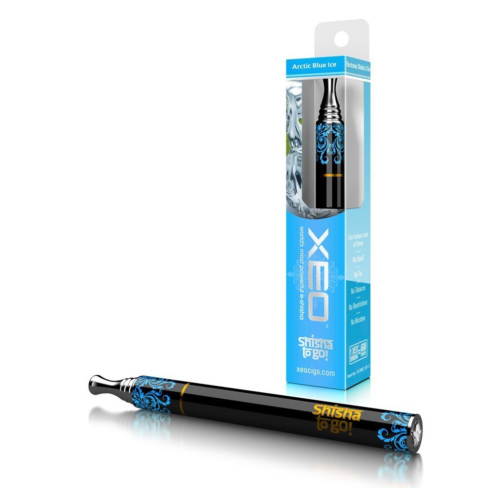 E-Shisha Test 2021: XEO Shisha2Go Arctic Blue Ice Menthol mit Eis